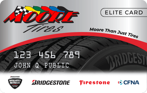 Moore Tires Elite Credit Card | CFNA