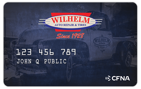 Wilhelm Automotive Credit Card | CFNA