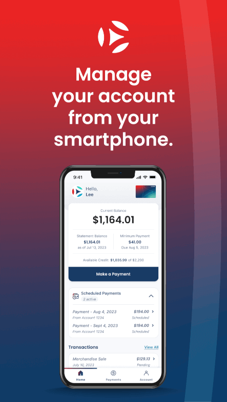 myCFNA Mobile | CFNA Credit Card